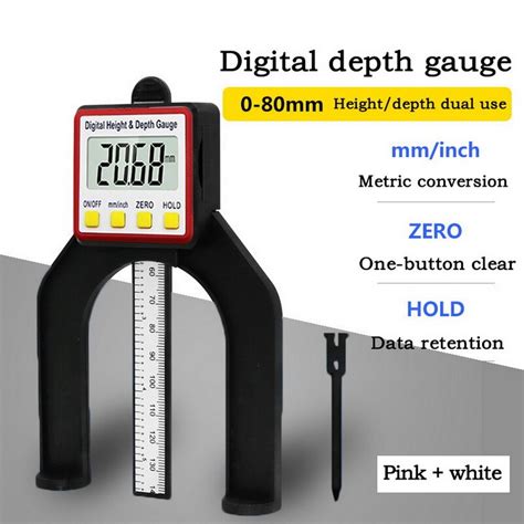 Digital Depth Gauge Lcd Height Gauges Calipers Wit Grandado
