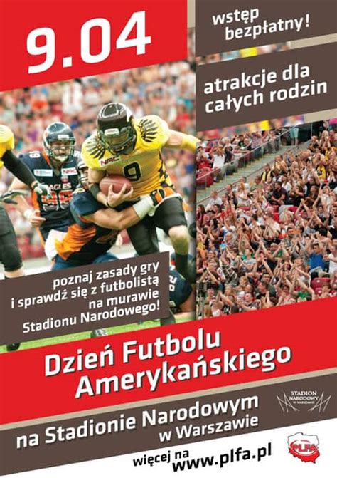 Futbol Amerykański Na Murawie Stadionu Narodowego