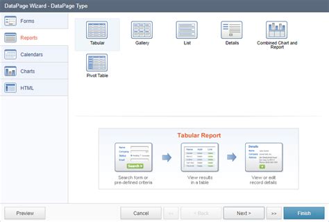Creating A Report Datapage Caspio Online Help