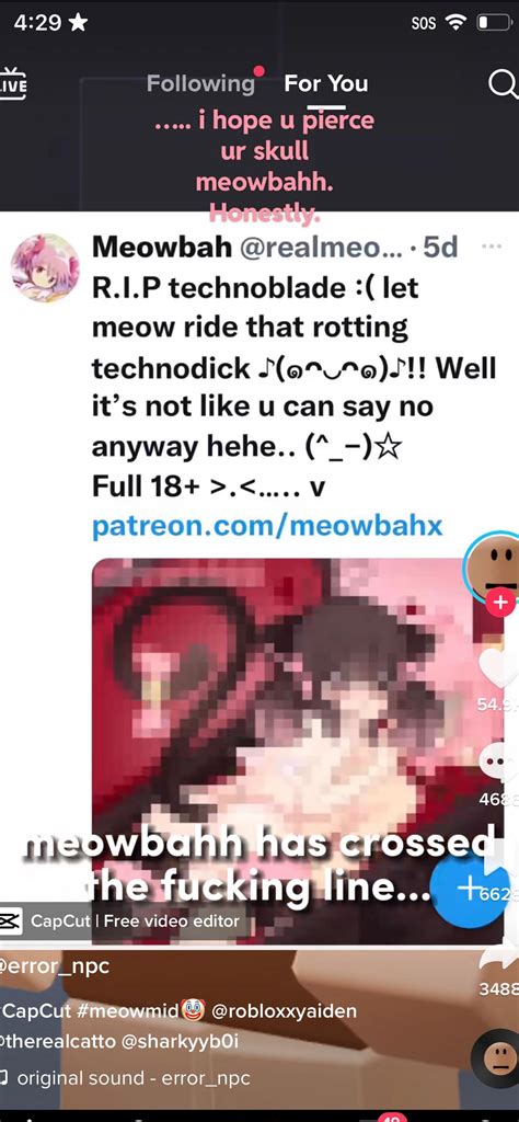 Fuck Meowbahh R Meowbahhatecontent