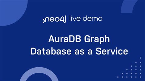 john kennedy on linkedin neo4j live demo auradb graph database as a