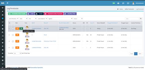 Status Dasar Penduduk Tidak Dapat Di Pulihkan Bug · Issue 4207