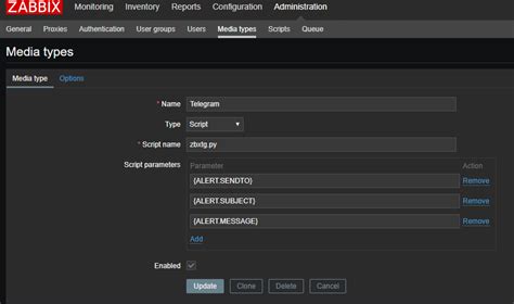 acknowledge message doesnt work · issue 130 · ableev zabbix in