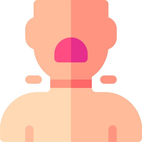 Difficulty Breathing Basic Rounded Flat Icon