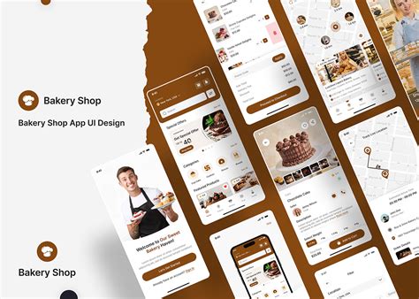 Bakery Shop Mobile Application Uiux Design Uiux App Behance