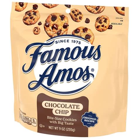 Famous Amos Releases Original Chocolate Chip Recipe