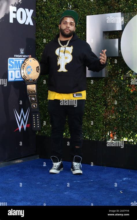 Oshea Jackson Jr At Arrivals For Wwe 20th Anniversary Celebration Smackdown Premiere Staples