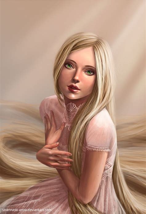 Rapunzel By Strannaya Anna On Deviantart Rapunzel Disney Princess Art Disney Rapunzel