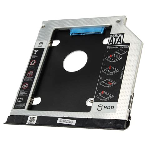 Hight Quality Hdd Caddy 2 5 Inch 9 5mm 2nd Sata Hdd Ssd Hard Drive