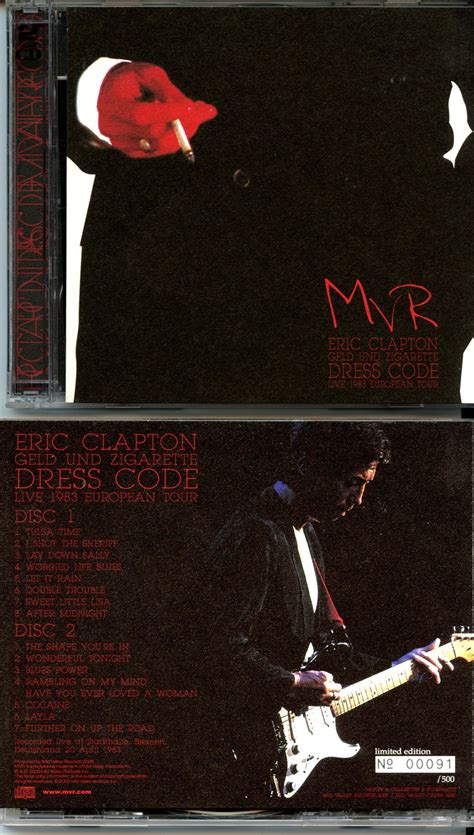 Eric Clapton Dress Code 2 Cd Set Empress Valley Stadthalle