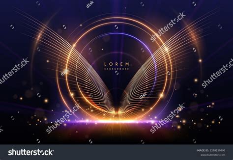 Light Lines Effect Glow Motion Violet Over 3 159 Royalty Free