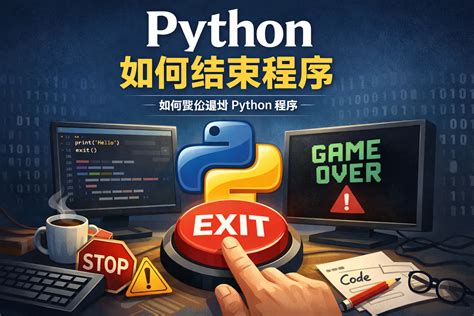 Python如何结束程序