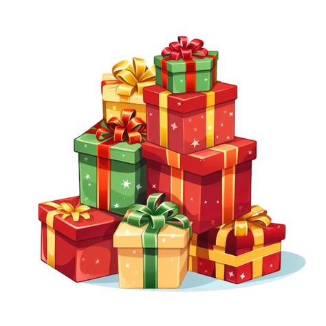 Best 12 Christmas Presents Collection Illustration Of Cartoon Ts