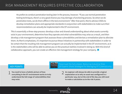 Strategies For Managing Ot Cybersecurity Risk Pdf