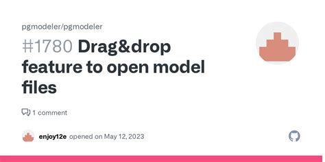 Draganddrop Feature To Open Model Files · Issue 1780 · Pgmodeler