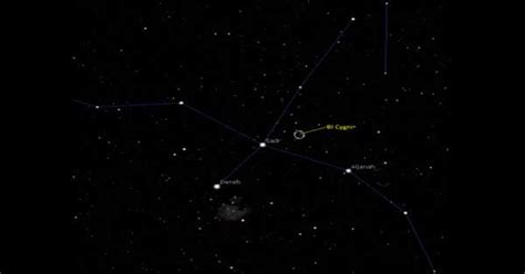 Bi Cygni A Red Supergiant In The Cygnus Constellation Assignment Point