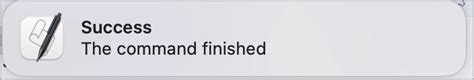 Macos 命令完成后展示一条通知 阿猫的博客