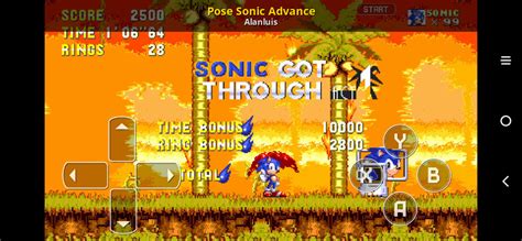 Pose Sonic Advance Mod For Sonic 3 Air S3air Mods