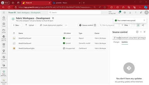 Version Control CI CD Your Power BI Reports Using Fabric S Git Integration Deployment Pipelines