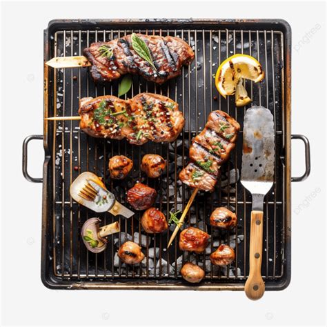 숯불 그릴 바베큐 포크 주걱과 바베큐 그릴 야외 파티 바베큐 Png 일러스트 및 이미지 에 대한 무료 다운로드 Pngtree