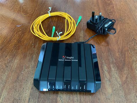 Singtel Modem Optical Network Terminal Computers Tech Parts Accessories Networking On