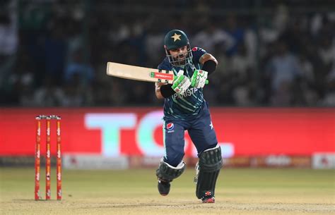 Mohammad Rizwan Made A Brisk Half Century For Pakistan
