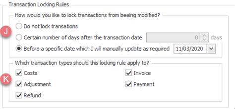 System Accounting Settings