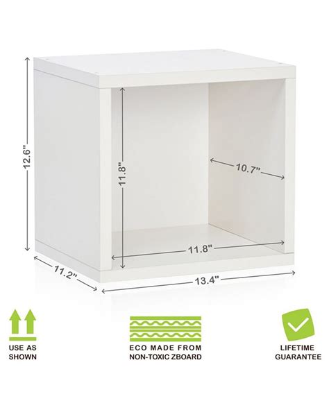 Way Basics Eco Stackable Connect Open Storage Cube And Cubby Organizer Macys