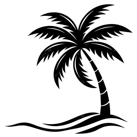 Palm Tree Vector Icon Tree Icons Palm Icons Tree Clipart Png And