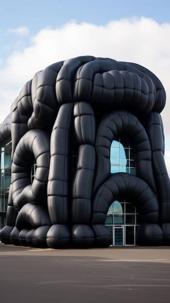 Premium Ai Image Parametric Architecture Urban Wooden Futuristic Picture Ai Generated Art