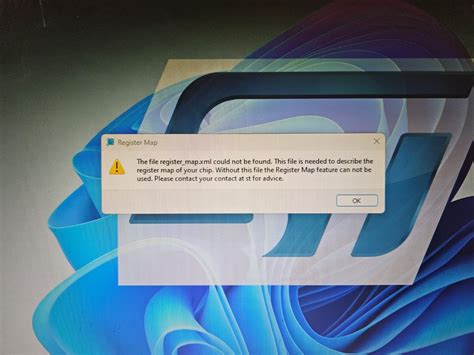 Solved Register Map Xml Could Not Be Found Stmicroelectronics Community