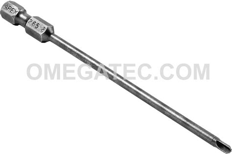Apex 265 2 2 Torq Set Power Drive Bits 1 4 Hex Drive