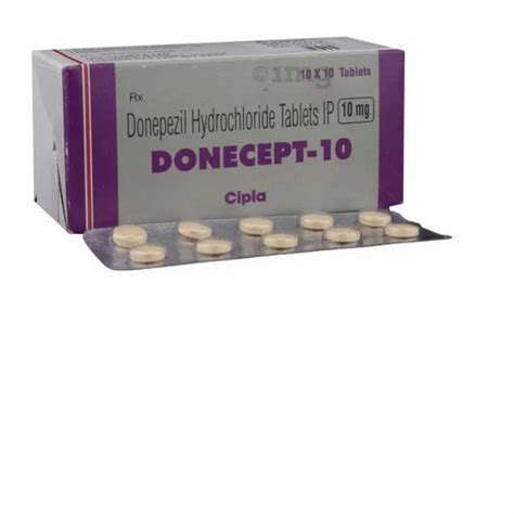 Donepezil 10 Mg Tablet At ₹ 250strip Nagpur Id 2854976186030