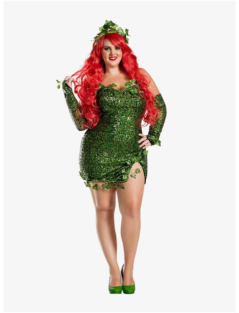 Poison Ivy Halloween Costume Plus Size At Savannah Cawthorne Blog