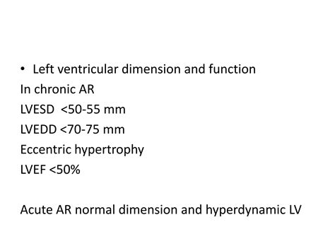 Echo Assessment Of Aortic Regurgitation Pptx