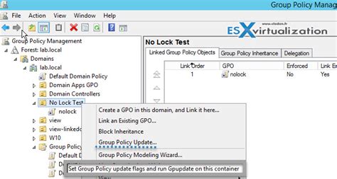 How To Disable Auto Lock On Windows Server Via Group Policy Esx Virtualization