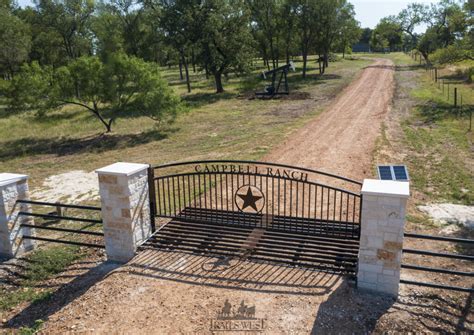 Texas Hill Country Gates Precision Auto Gates Hill Country Custom