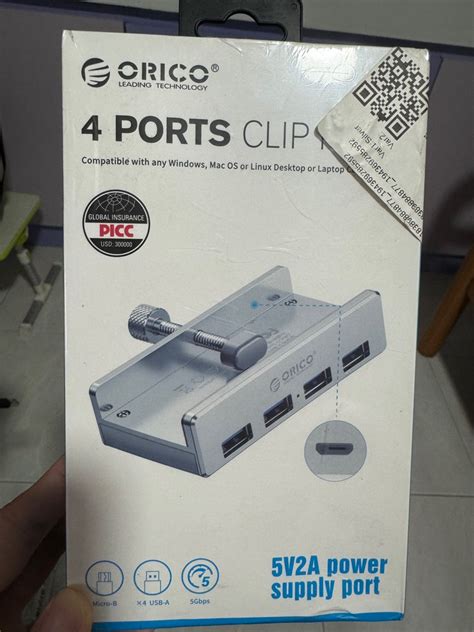 Orico Ports Clip Hub Mobile Phones Gadgets Mobile Gadget Accessories Chargers Cables