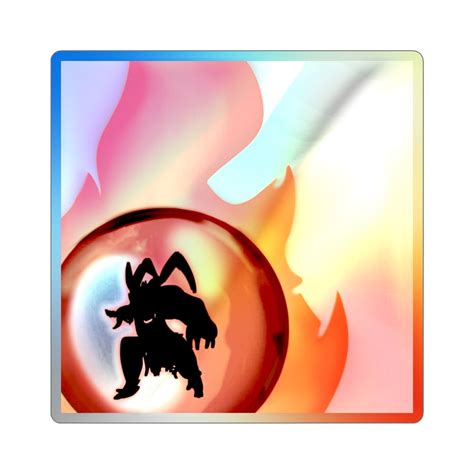 Ifrit Summon Holographic Sticker Etsy