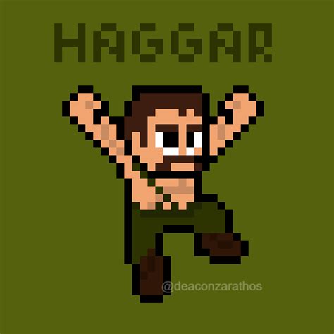 Haggar My 8 Bit Version R Pixelart