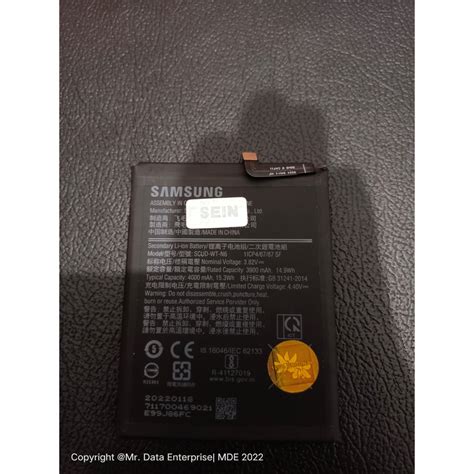 Jual Baterai Samsung A S A S Original Kode Scud Wt N Batre Battery Shopee Indonesia