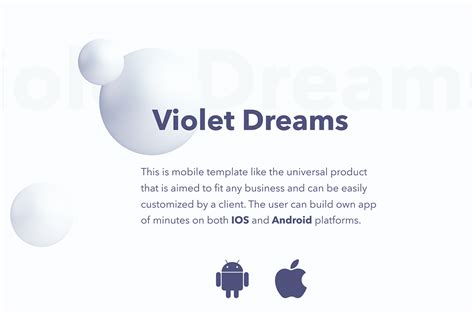 Violet Dreams Mobile App Product Design Behance