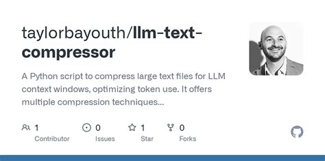 Optimize Llm Token Use Python Script For Compressing Large Text Files