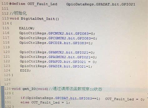 Tms320f28375s Question For Gpio C2000 Microcontrollers Forum