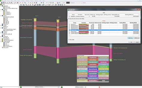 Maptek Eureka Geology Software Graphical Data Presentation