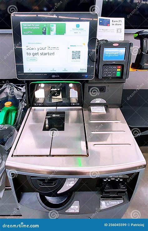 Checkout Self Service At Carrefour Vulcan Romania Editorial Photo 149867755