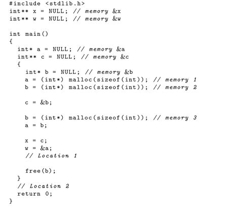 Consider The Following Code In C Syntax And Assume