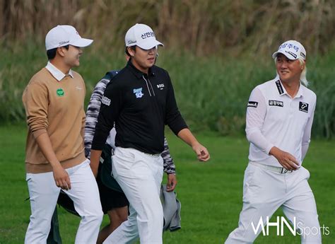 Mhn포토 김민규 장유빈 허인회 Kpga 최고 포인트 선수