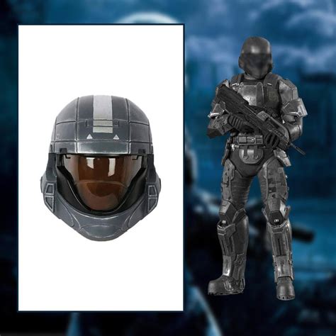 Xcoser Scale Replica Halo 3 Odst Cosplay Helmet Best By Xcoser
