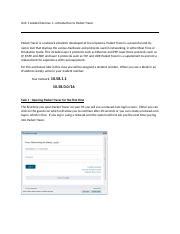 Unit 1 Graded Exercise 1 Docx Unit 1 Graded Exercise 1 Introduction